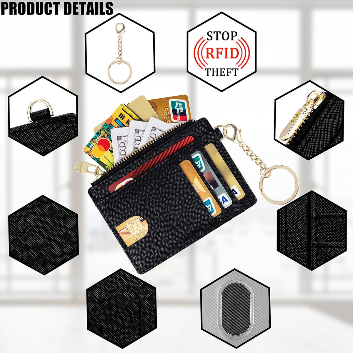 Suweibuke Keychain Wallet | Perfect & safety – Kinzd