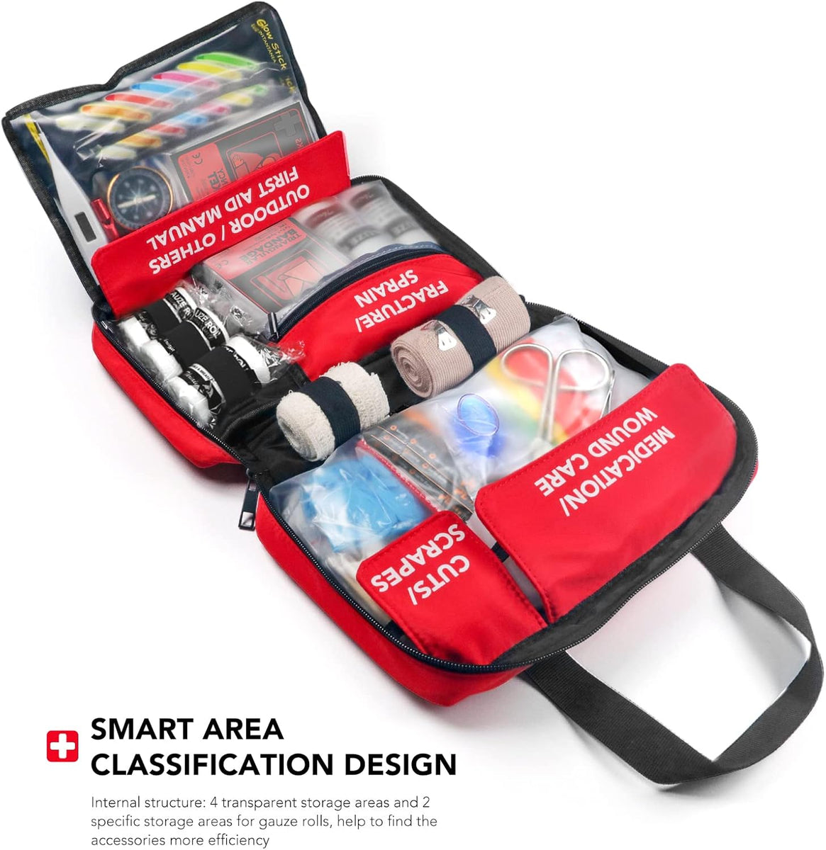 THRIAID 330 Piece First Aid Kit – Kinzd