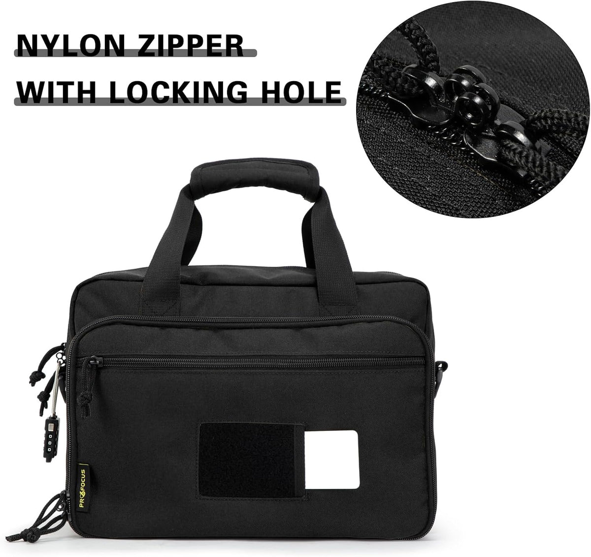 Small Range Bag for 2 Pistols Gun Range Bags for Handguns and Ammo Dua ...