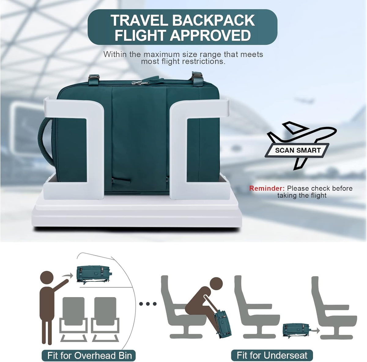 coofay Travel Backpack | 15.6 Inch Laptop Backpack – Kinzd